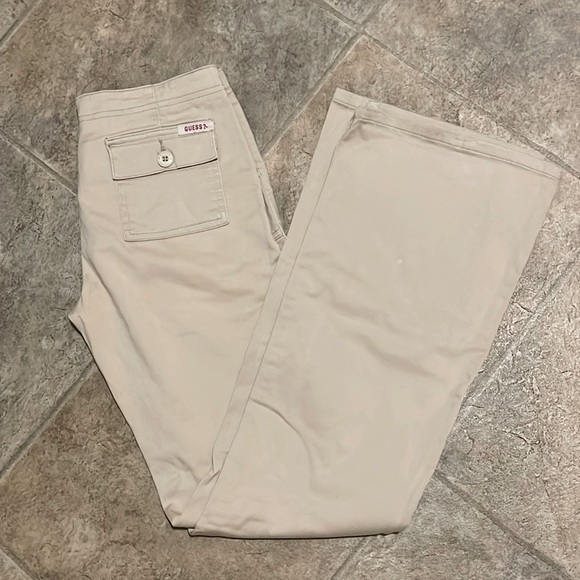 Guess | Pants & Jumpsuits | Guess Stretch Khaki Boot Flare Near ...